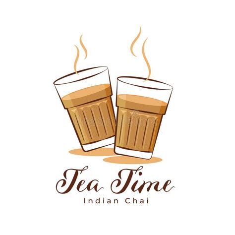 Isolated Indian Tea Or Chai Glass Stock Illustration Illustration Of Drink Aromatic 341964461