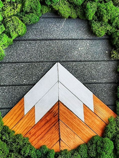 Как сделать Панно Горы из деревянных реек | Decor, Outdoor decor ...