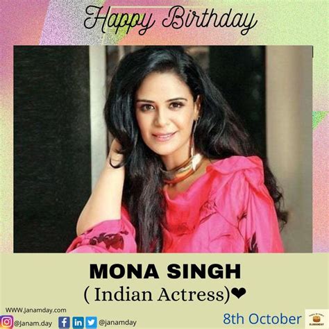 Mona Singh Very Happy Birthday Singh Happy Birthday