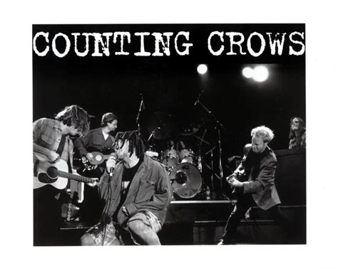 Counting Crows Vintage Concert Photo Promo Print At Wolfgangs