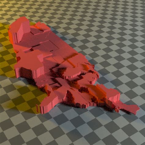 Extruded Polygon Object — Extrudedpolygon • Rayrender