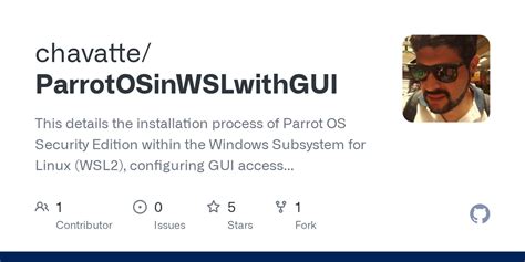 Github Chavatte Parrotosinwslwithgui This Details The Installation
