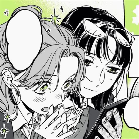 Aya And Mitsuki Manga Illustration Yuri Manga Koga