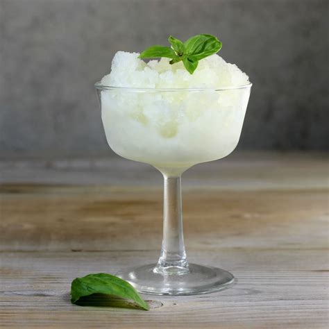 Lemon Basil Granita Words Of Deliciousness