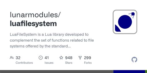 Releases · Lunarmodules Luafilesystem · Github