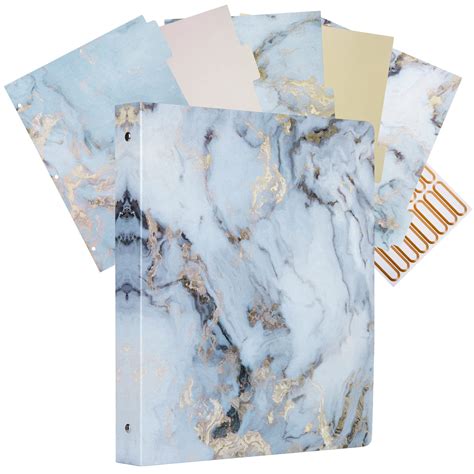 Buy Nelovi Cute Binders Decorative Hardcover 3 Ring Binder 1 Inch