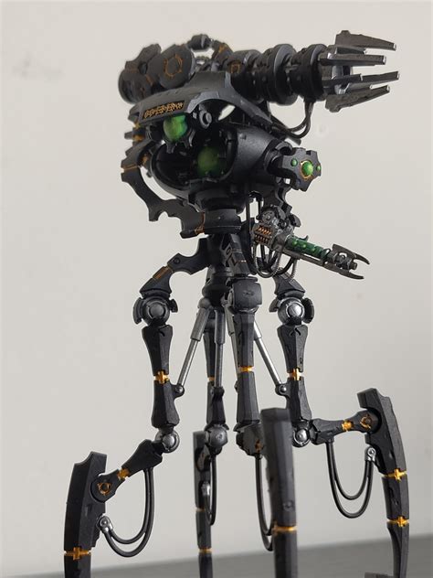 Black And Gold Canoptek Doomstalker R Necrontyr