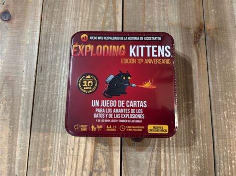 Exploding Kittens Edición 10 Aniversario Jariegos Collections