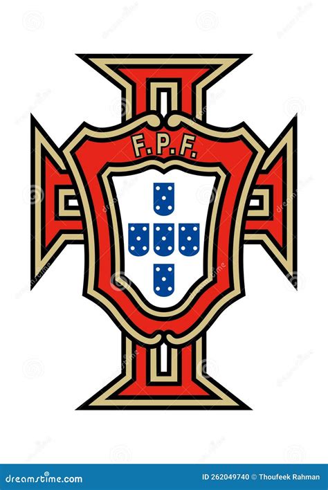 Portugal National Football Team Logo Fpf Editorial Image