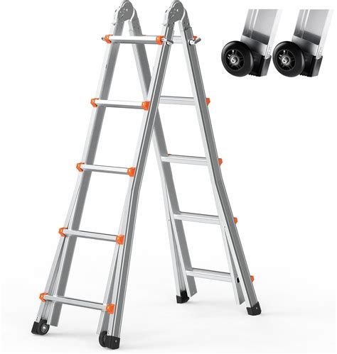 Vevor 16 7 Ft Telescoping A Frame Ladder User Manual