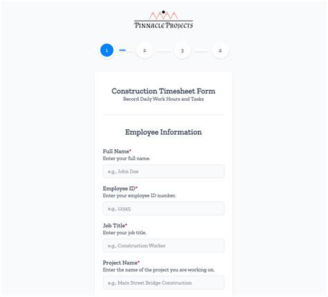 Timesheet Form Templates Boost Your Business With Custom Forms