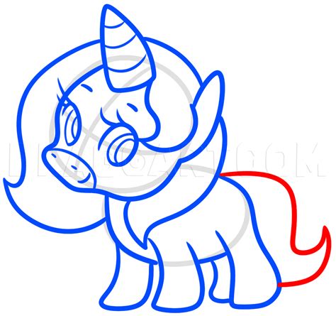 How To Draw A Simple Unicorn Step By Step Drawing Guide By Dawn