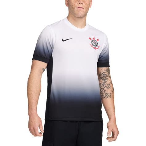 Mens Nike White Corinthians 2024 25 Home Replica Jersey