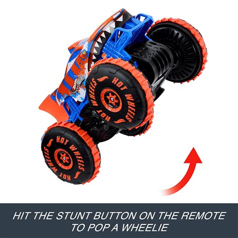 Hot Wheels Monster Trucks Tiger Shark Climber Rc Cubos Luminosos