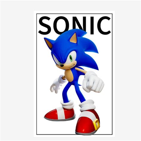 Sonic Poster Etsy