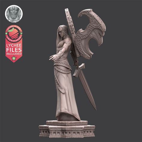 3d Printable Protector Angel By Thesurrealfactory