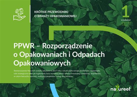 Expert Knowledge Of Ppwr At Your Fingertips Stowarzyszenie Natureef