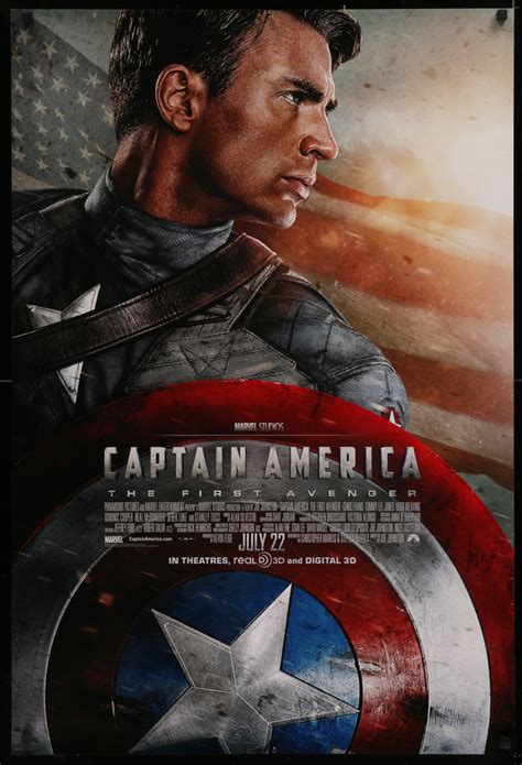 Captain America The First Avenger Movie Poster 2011 1 Sheet