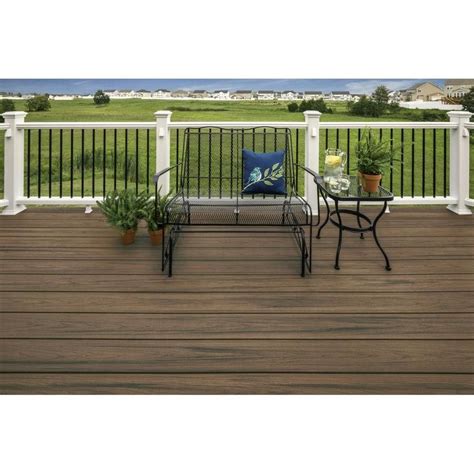 Trex Enhance Naturals 56 Pack 16 Ft Toasted Sand Grooved Composite Deck