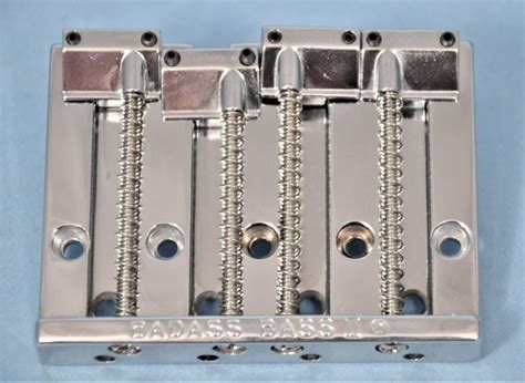 Leo Quan Badass Ii 4 String Bass Bridge Chrome Brücke Bb 0335 010