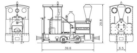 Gn15 Lok Bauen Train Drawing Model Railway Model Railroad