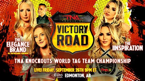 Tna Victory Road Notes Knockouts Tag Team Title Match Moved New