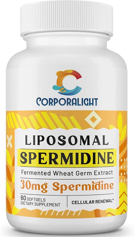 30mg Spermidine Supplement Liposomal Spermidine High