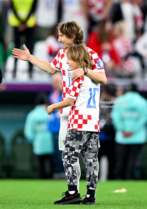 Fifa World Cup 2022 Luka Modric And Son Ivano Modrić In Qatar Images Image