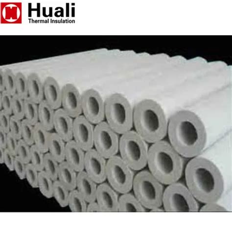 High Temperature Vacuum Formed Ceramic Fiber Tube Ceramic Fiber Insulation For Pipes Insulation