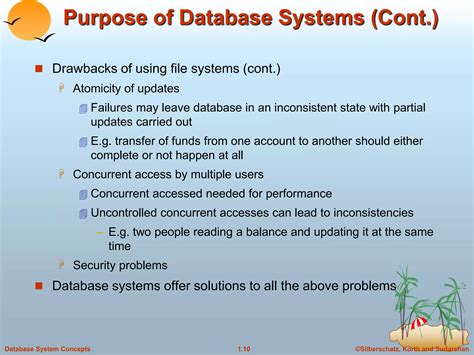 Introduction To Database System Concepts Ppt