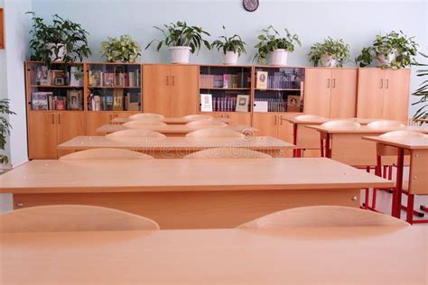 Empty School Class Stock Image Image Of Pedagogics School 53935625