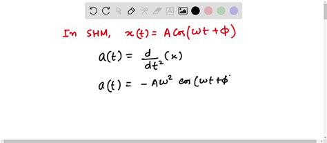 Solved Question 4 A Derive The Differential Equation Of Motion For