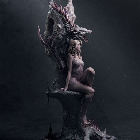 🧚 Elegy Of The Wyrm 3d Print・ 3d File For 3d Printing・cults