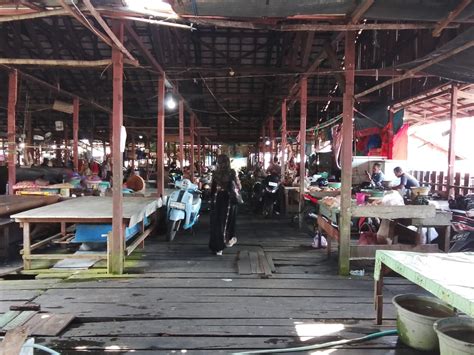 Pasar Saik Sepi Pengunjung ~ Lintas Media Barito