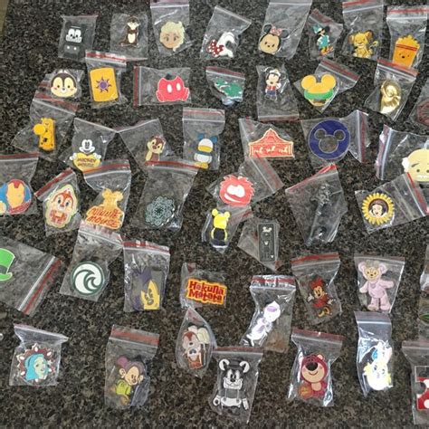 Disney Trading Pins 100 No Doubles Pin Lot Free Shipping Etsy