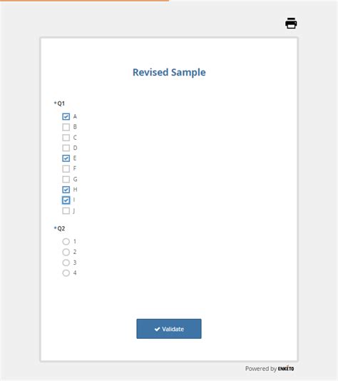 Restricting A Single Select Answer Based On A Previous Selected Answer
