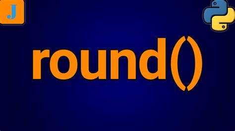 Python Round Function Youtube