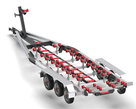 Aluminum Boat Trailers Boats From 760 890m Aluminium Tri Axle