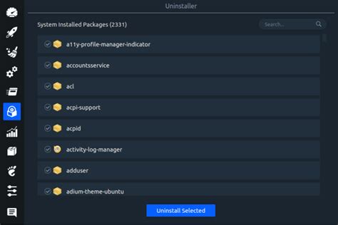 stacer linux system optimizer and monitoring tool