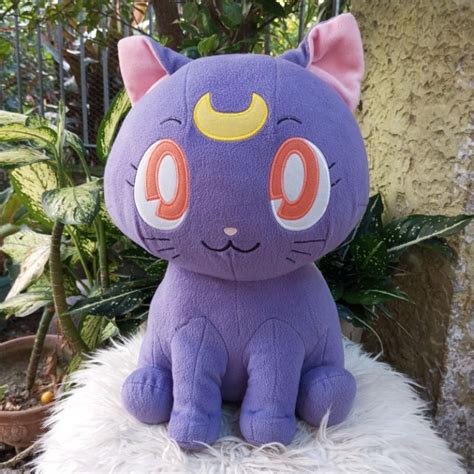 Banpresto Pretty Guardian Saillormoon Luna Cat Stuffed Toy Shopee