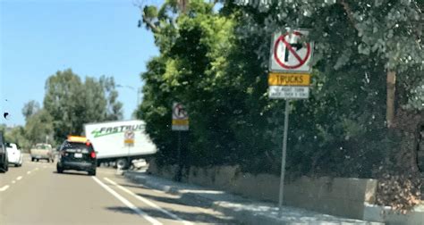 And There Are Four More “trucks No Right Turns” Signs Not Seen In This