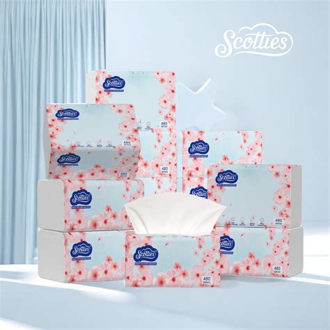 8 Pack Super Soft Tissue Facial Tissue Paper Small Tissue 4 Ply Facial