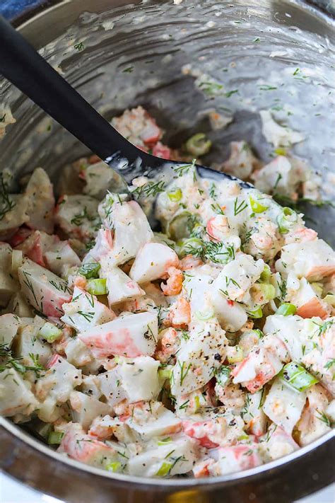 Seafood Salad Mantitlement