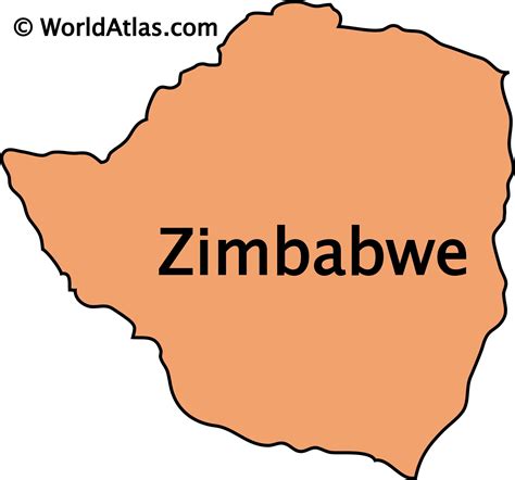 Harare Africa Map Zimbabwe Travellers Paper Map 1st Edition