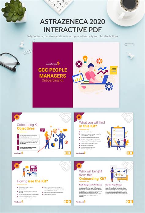 Interactive PDF On Behance