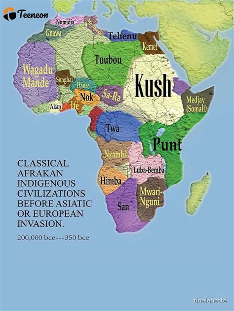 Ancient Map Of Africa