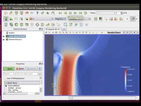 Propeller Simulation In Openfoam Youtube
