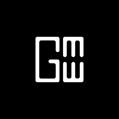 Gmw Letter Logo Vector Design Gmw Simple And Modern Logo Gmw Luxurious Alphabet Design