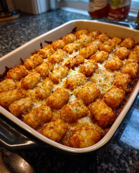 Amazing Tater Tot Casserole 1 Pan Wonder