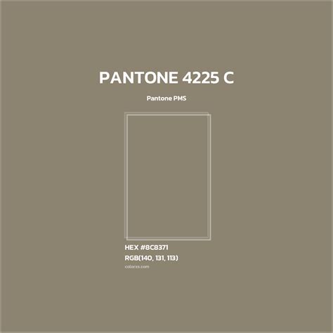 About Pantone 4225 C Color Color Codes Similar Colors And Paints